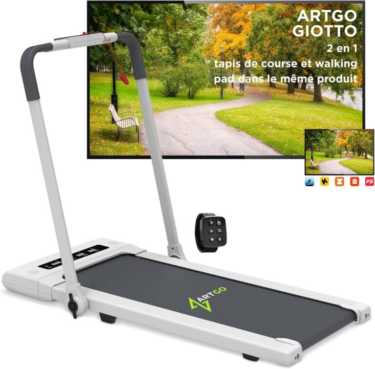 Test du tapis ArtGo Giotto : compact et connecté